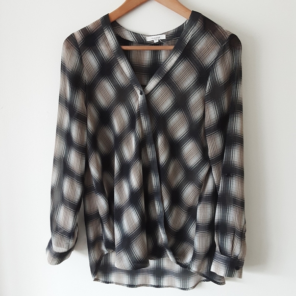Pleione | Tops | Pleione Faux Wrap Blouse | Poshmark